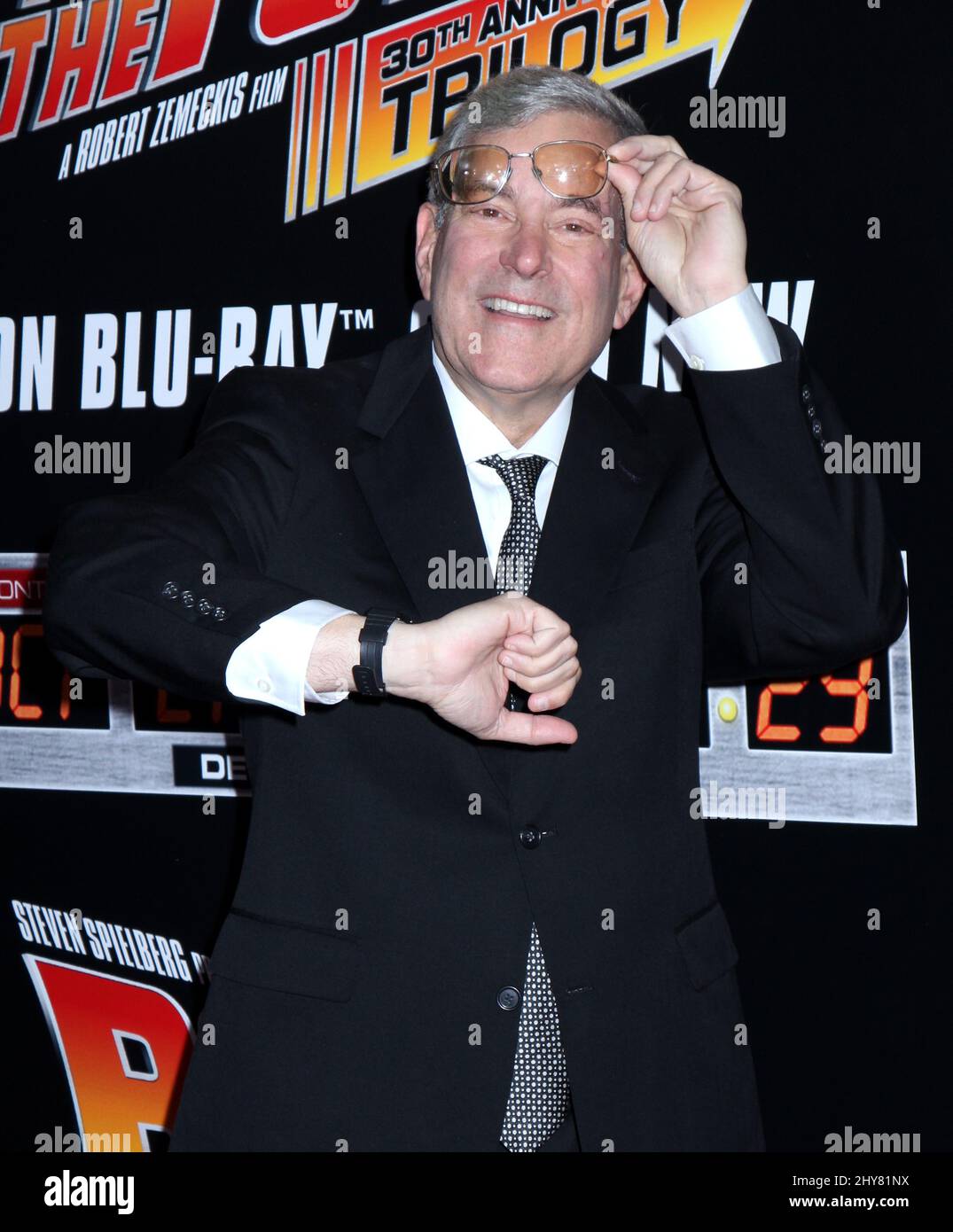 Bob Gale attending the Back to the Future 30th Anniversary Cast Reunion ...