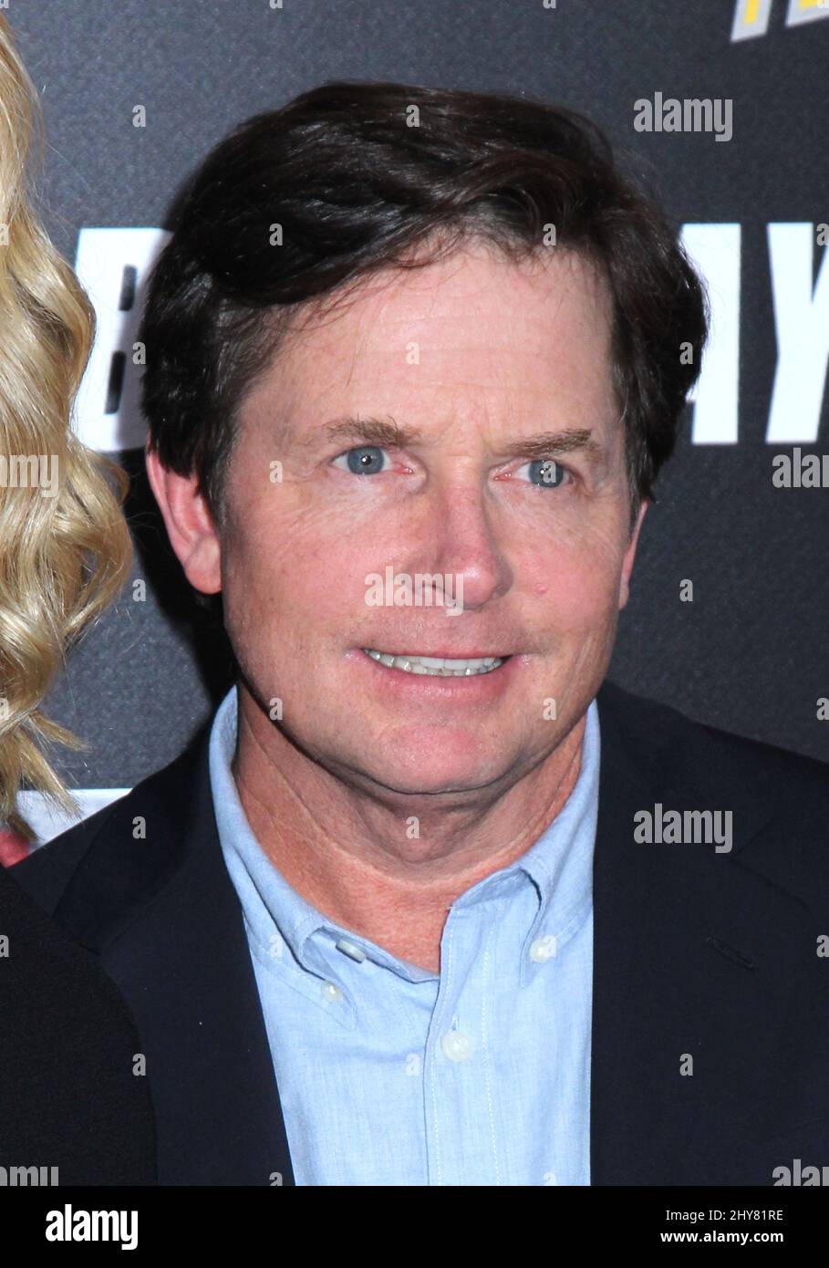 Michael J. Fox attending the Back to the Future 30th Anniversary Cast Reunion & Screening Stock ...