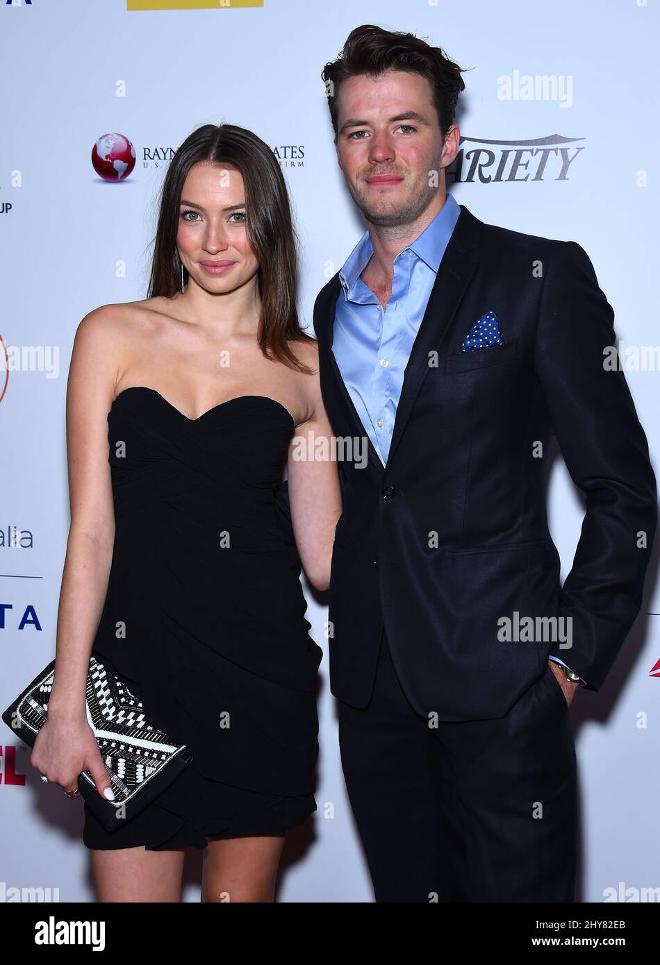 Thomas Cocquerel & Elsa Cocquerel Australians in Film Benefit & Gala ...