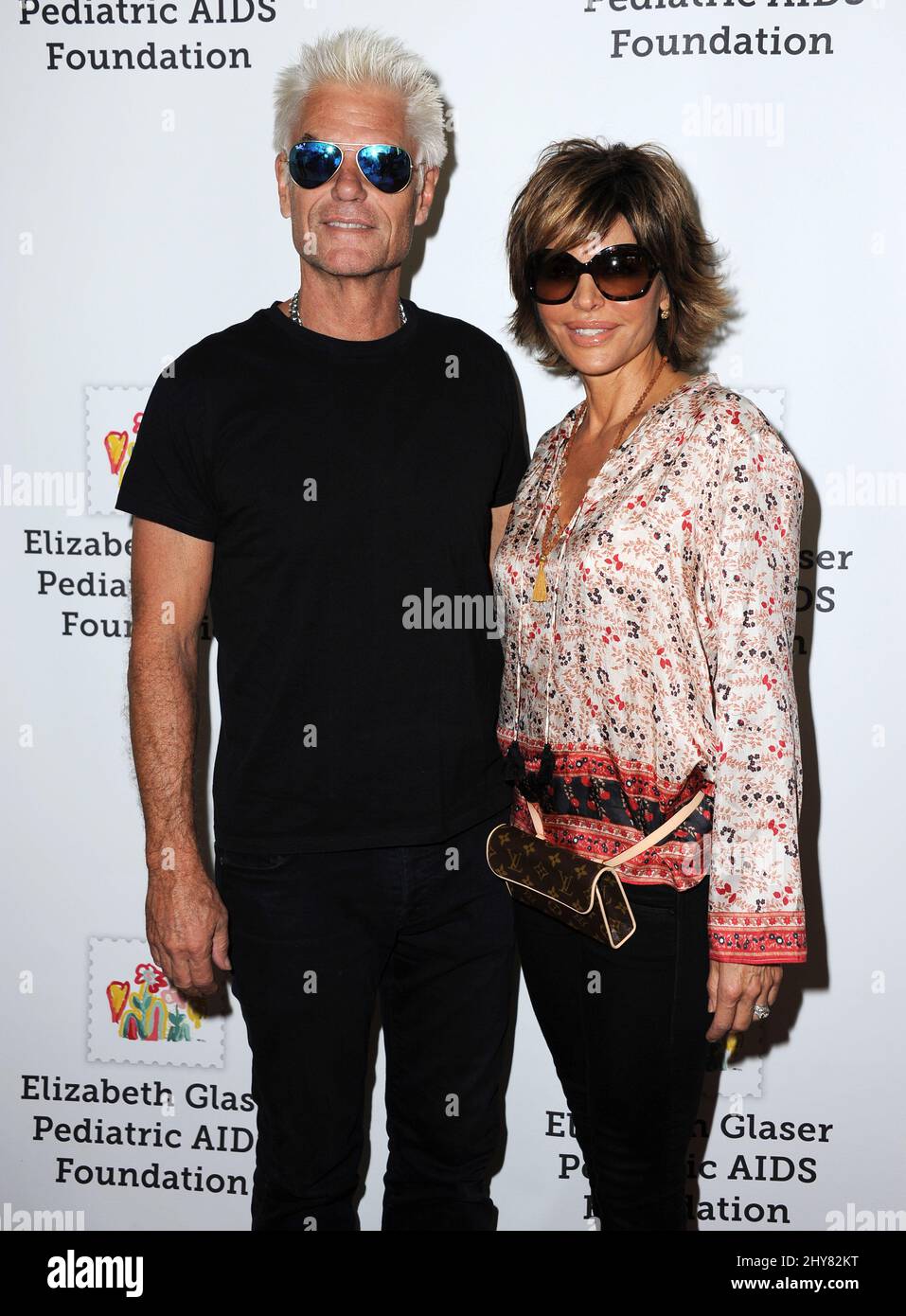 Lisa Rinna, Harry Hamlin The Elizabeth Glaser Pediatric AIDS Foundation ...
