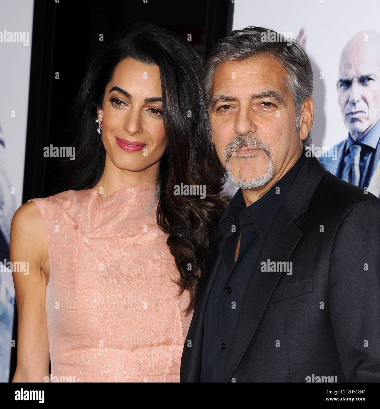 Amal Alamuddin, George Clooney "Our Brand Is Crisis" Los Angeles ...