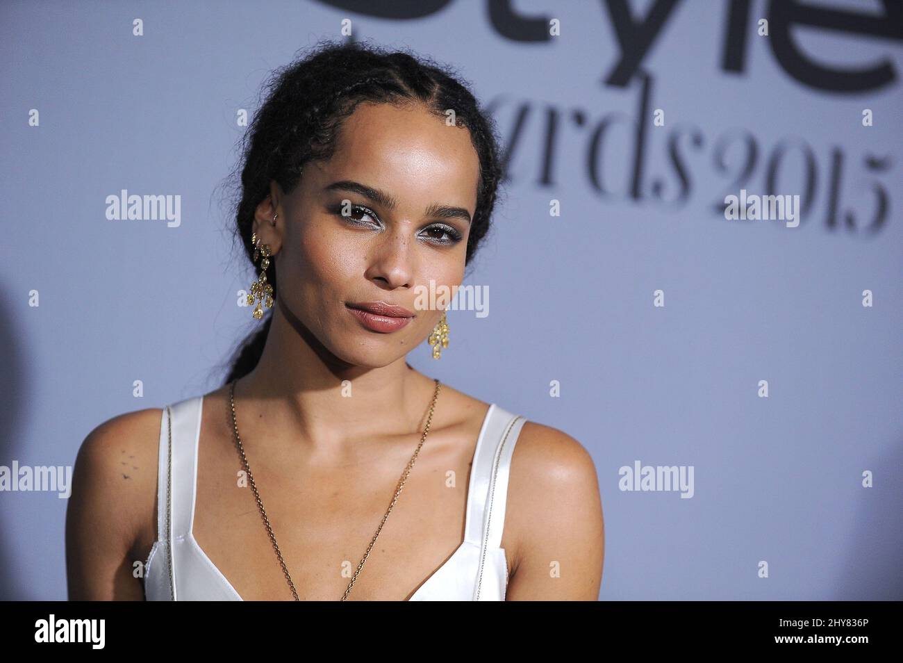 Zoe Kravitz attending the inaugural InStyle Awards at The Getty Center ...
