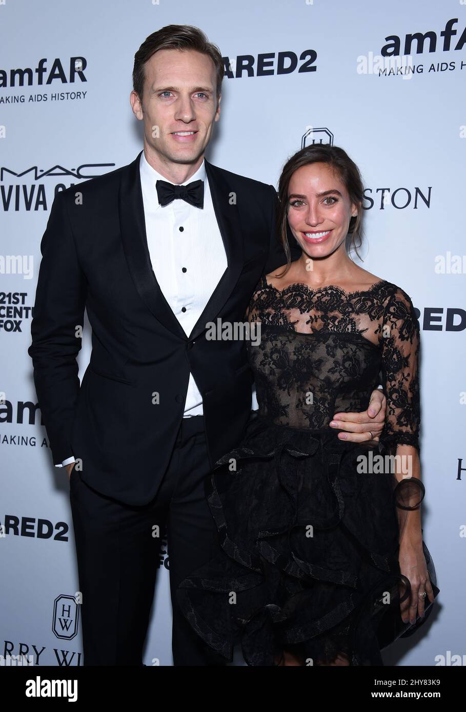 Teddy Sears & Milissa Sears attending amfAR's Inspiration Gala Los ...