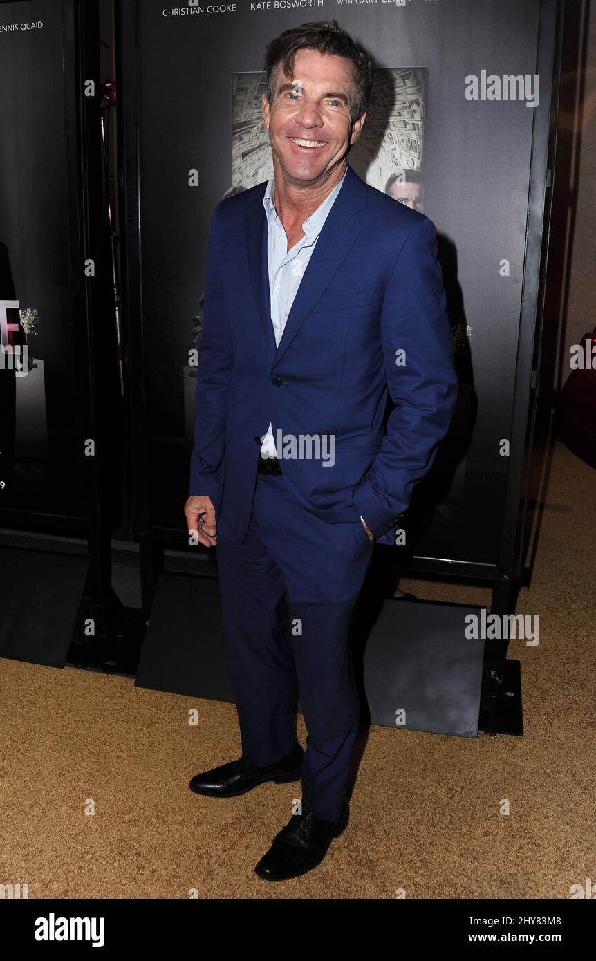 Dennis Quaid attending "The Art Of More" premiere held at Sony Pictures ...
