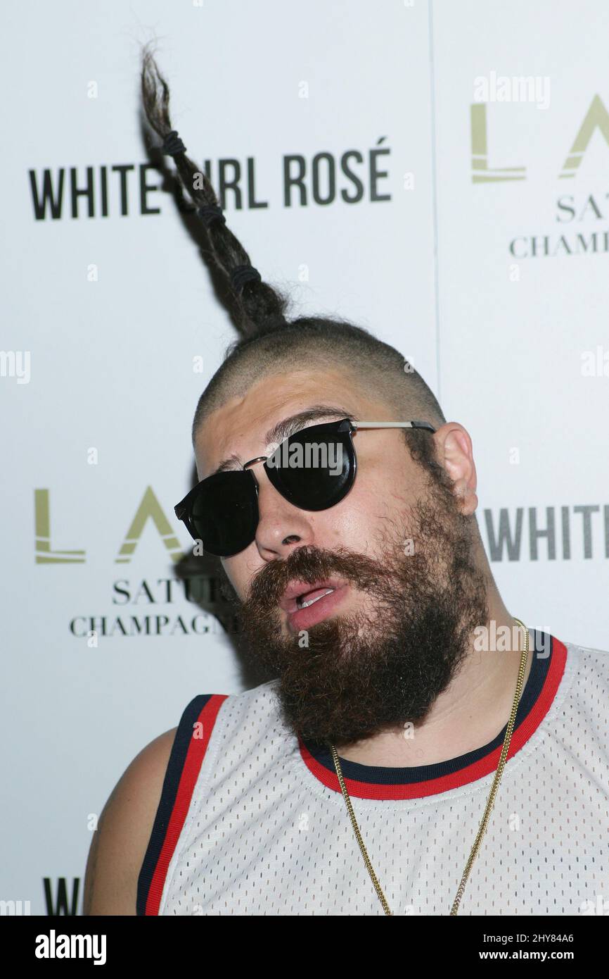 The Fat Jew arriving for LAVO's Champagne Brunch Halloween Edition ...