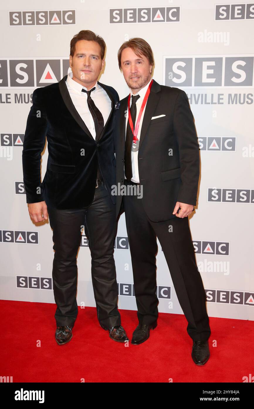 Jerrod Niemann and Lance Miller SESAC Nashville Music Awards held at ...