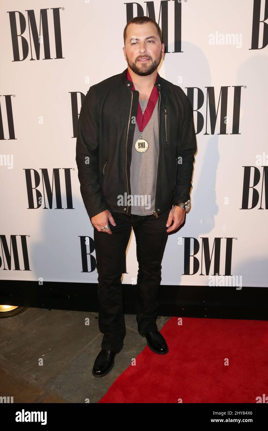 Tyler Farr arriving for the 63rd Annual BMI Country Awards held at BMI ...