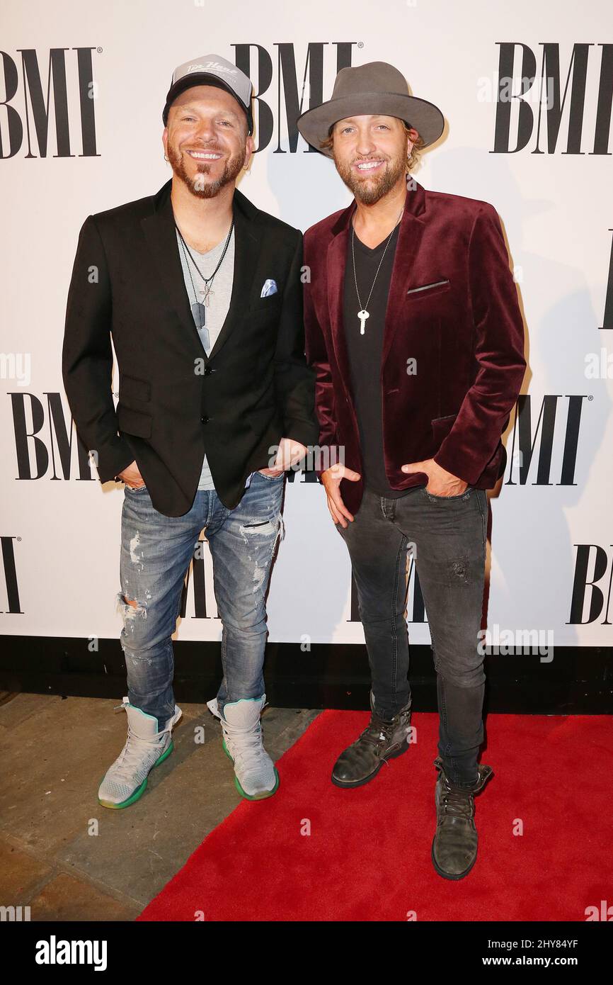 Preston Brust and Chris Lucas of Locash Cowboys attending the 63rd ...