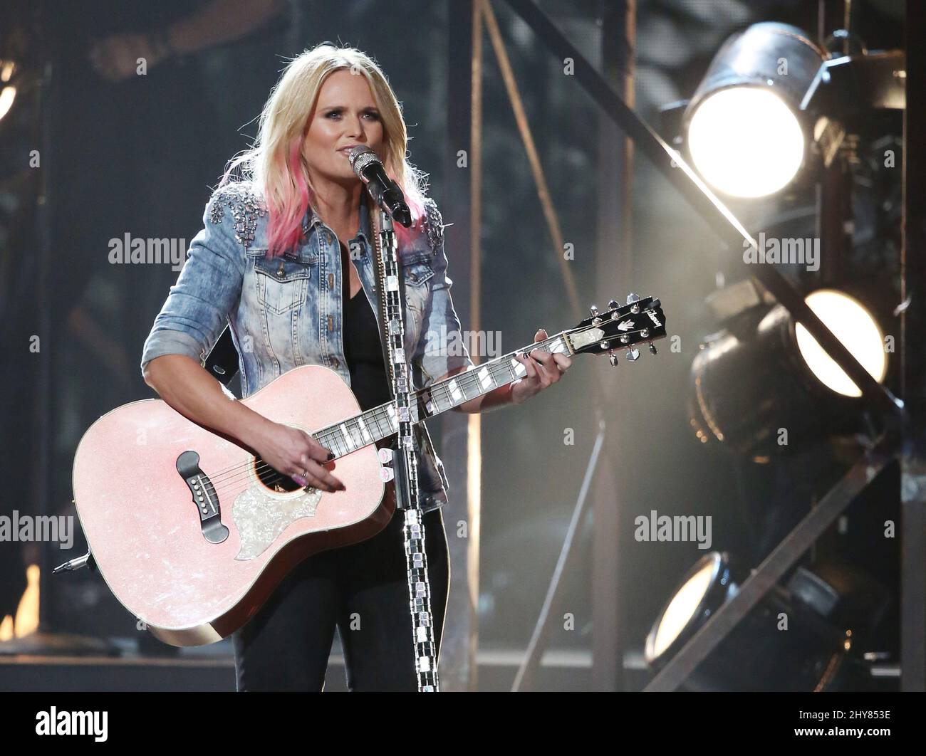 Miranda Lamber performing during the 49th Annual Country Music ...