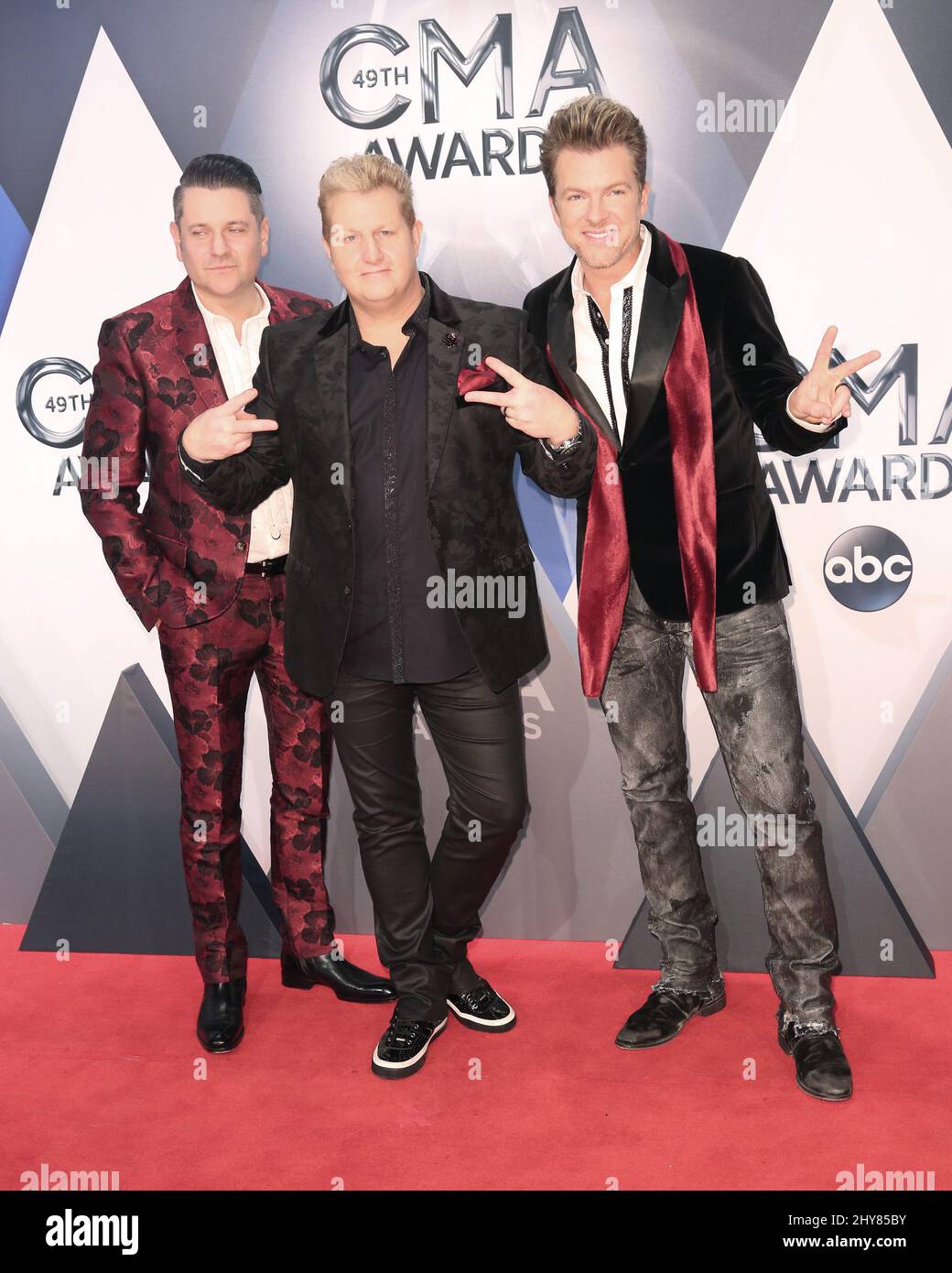 Jay demarcus and joe don rooney of rascal flatts hi-res stock ...