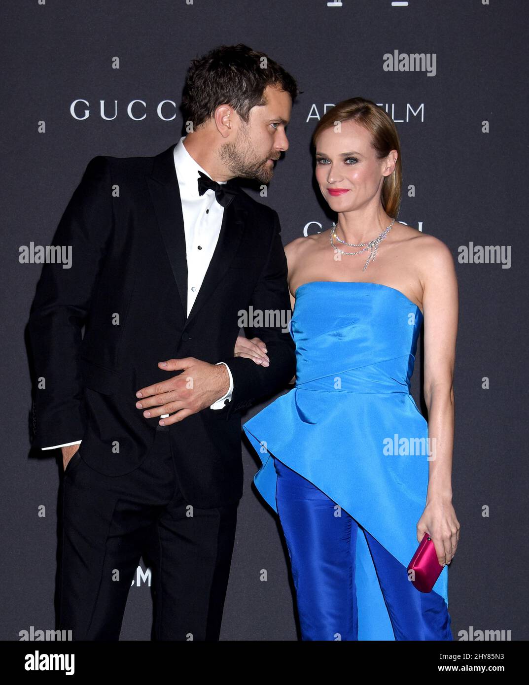 Joshua Jackson and Diane Kruger attends LACMA 2015 Art+Film Gala ...