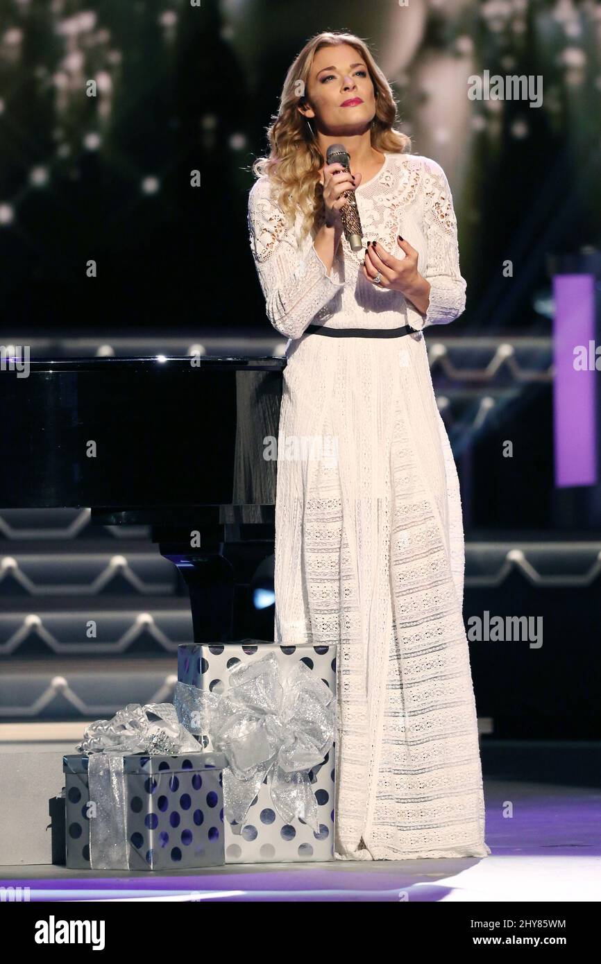 LeAnn Rimes on stage at the 49th annual CMA Awards at the Bridgestone ...