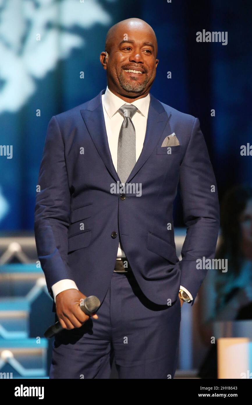 Darius Rucker CMA Country Christmas held at the Grand Ole Opry House Stock Photo - Alamy