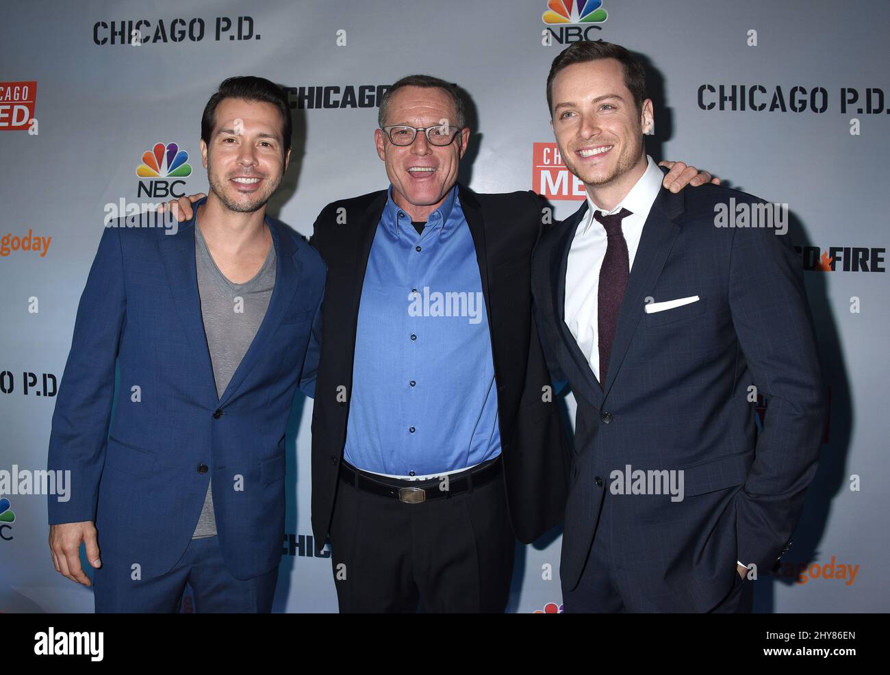 Jon Seda, Jason Beghe and Jesse Lee Soffer NBC's "Chicago Fire ...