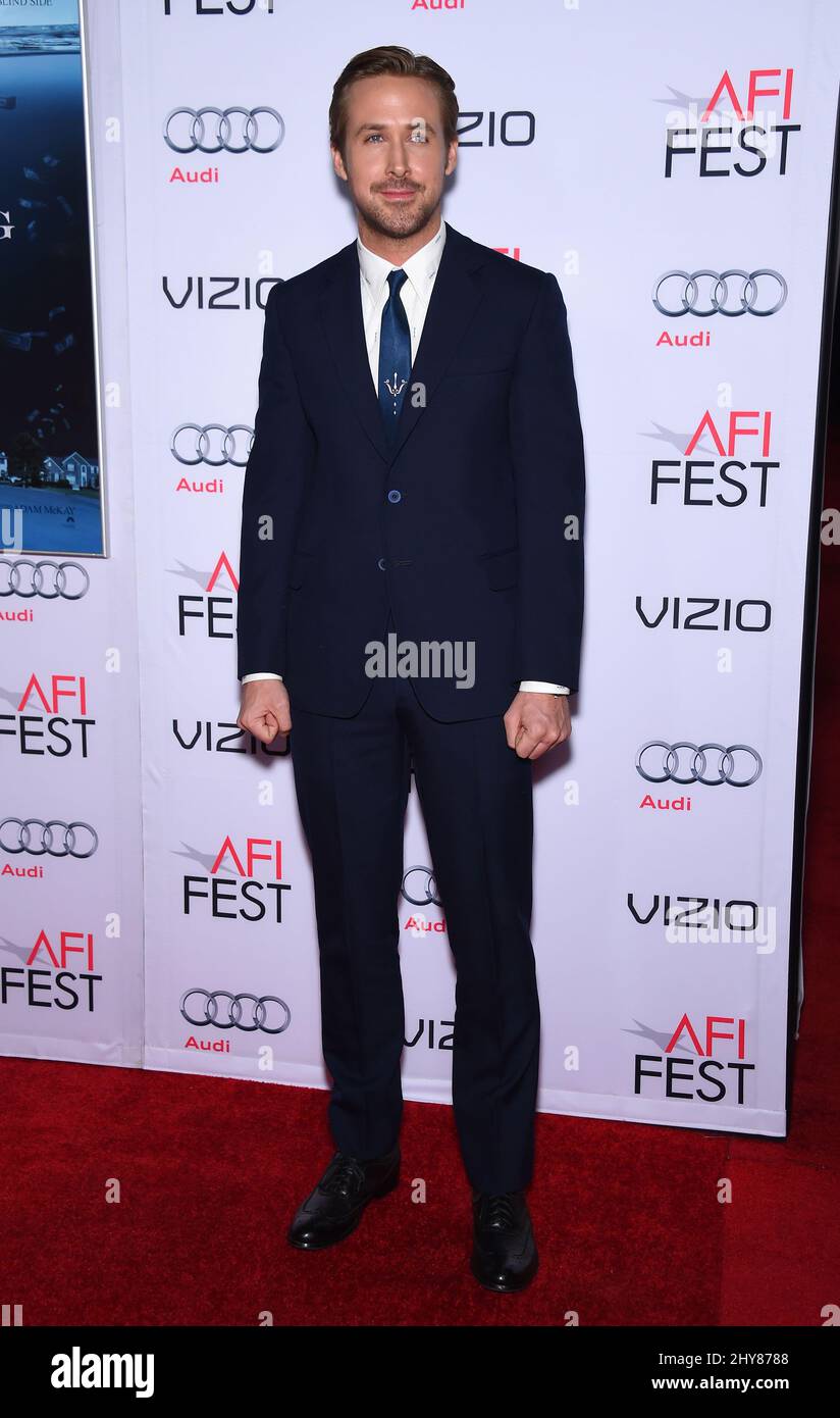 Ryan Gosling attending the AFI Fest 2015 Closing Gala: "The Big Short ...