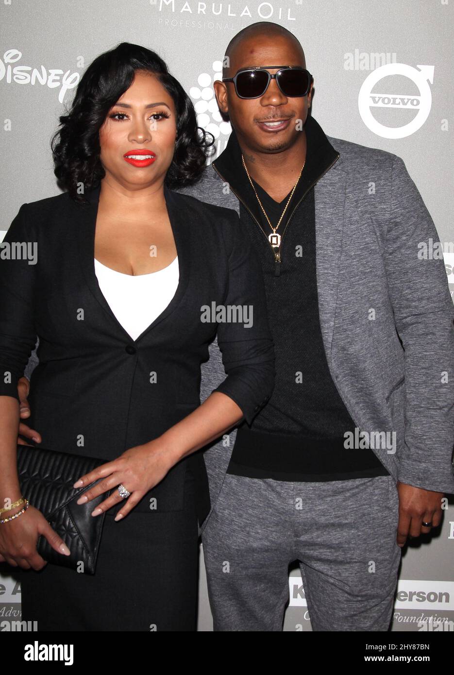 Ja Rule and Aisha Atkins attending the 2015 Baby2Baby Gala presented By ...