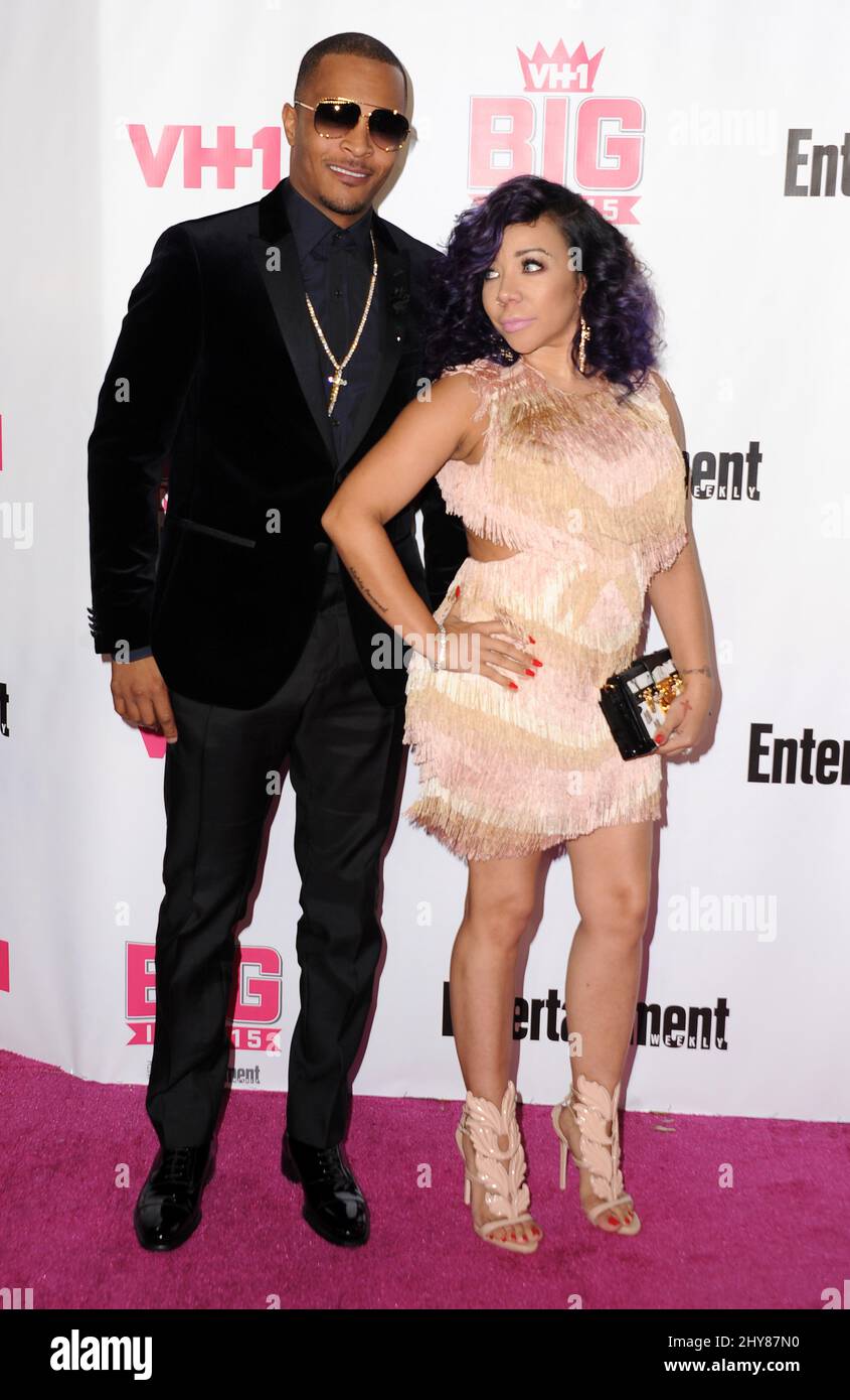 Tameka Cottle "Tiny", T.I. VH1 Big In 2015 Awards - Arrivals held at ...