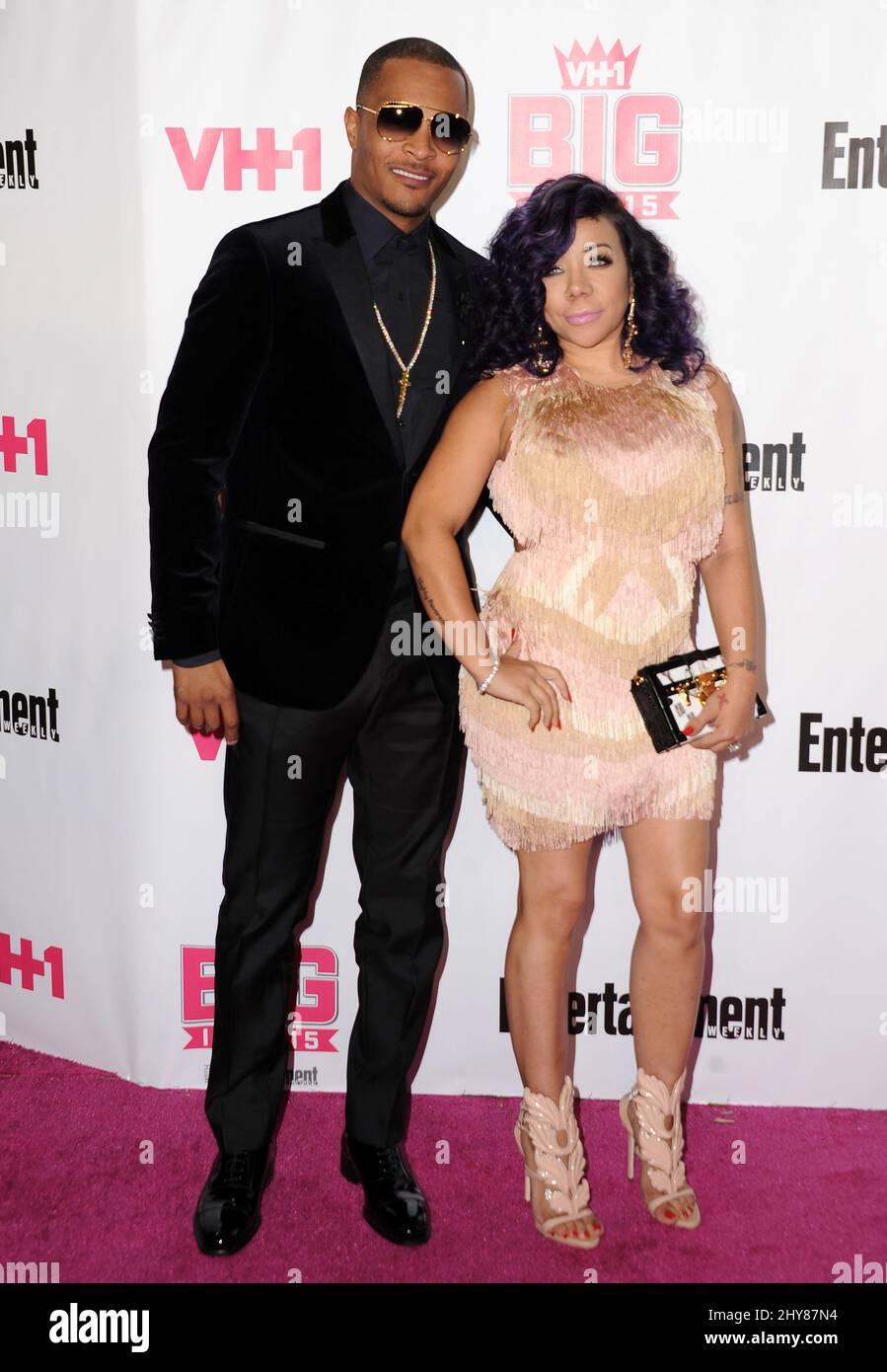Tameka Cottle "Tiny", T.I. VH1 Big In 2015 Awards - Arrivals held at ...