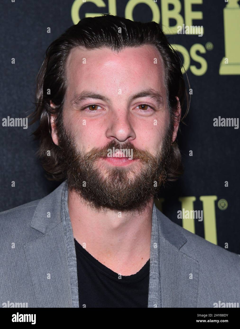 Gethin Anthony attending the HFPA & InStyle Celebration of the 2016 ...