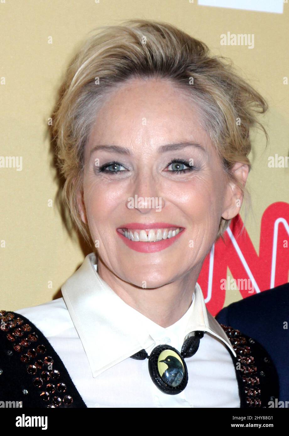 Sharon Stone attending the CNN Heroes All-Star Tribute, held at the ...