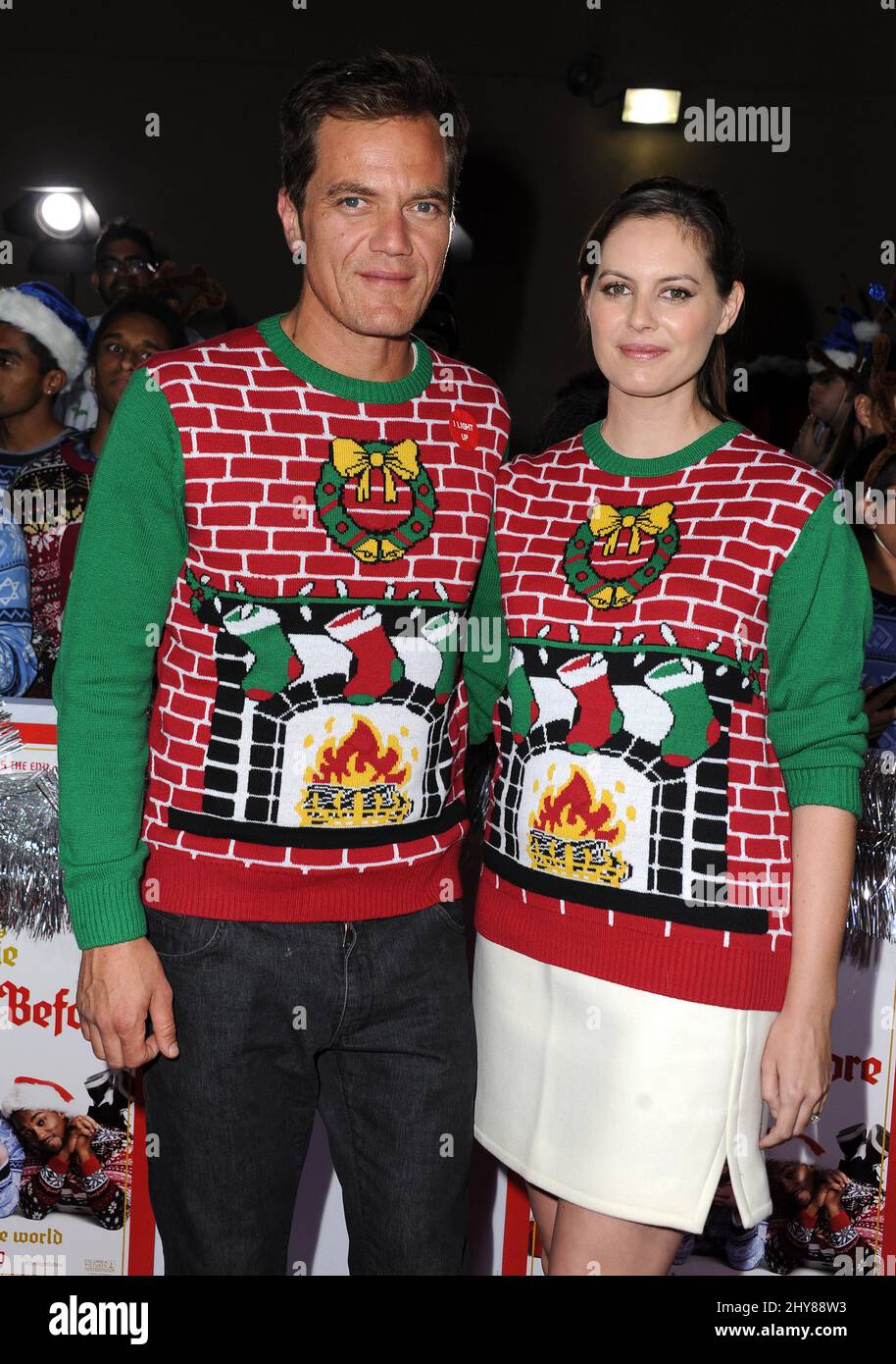 Michael Shannon, Kate Arrington attending "The Night Before" Los ...