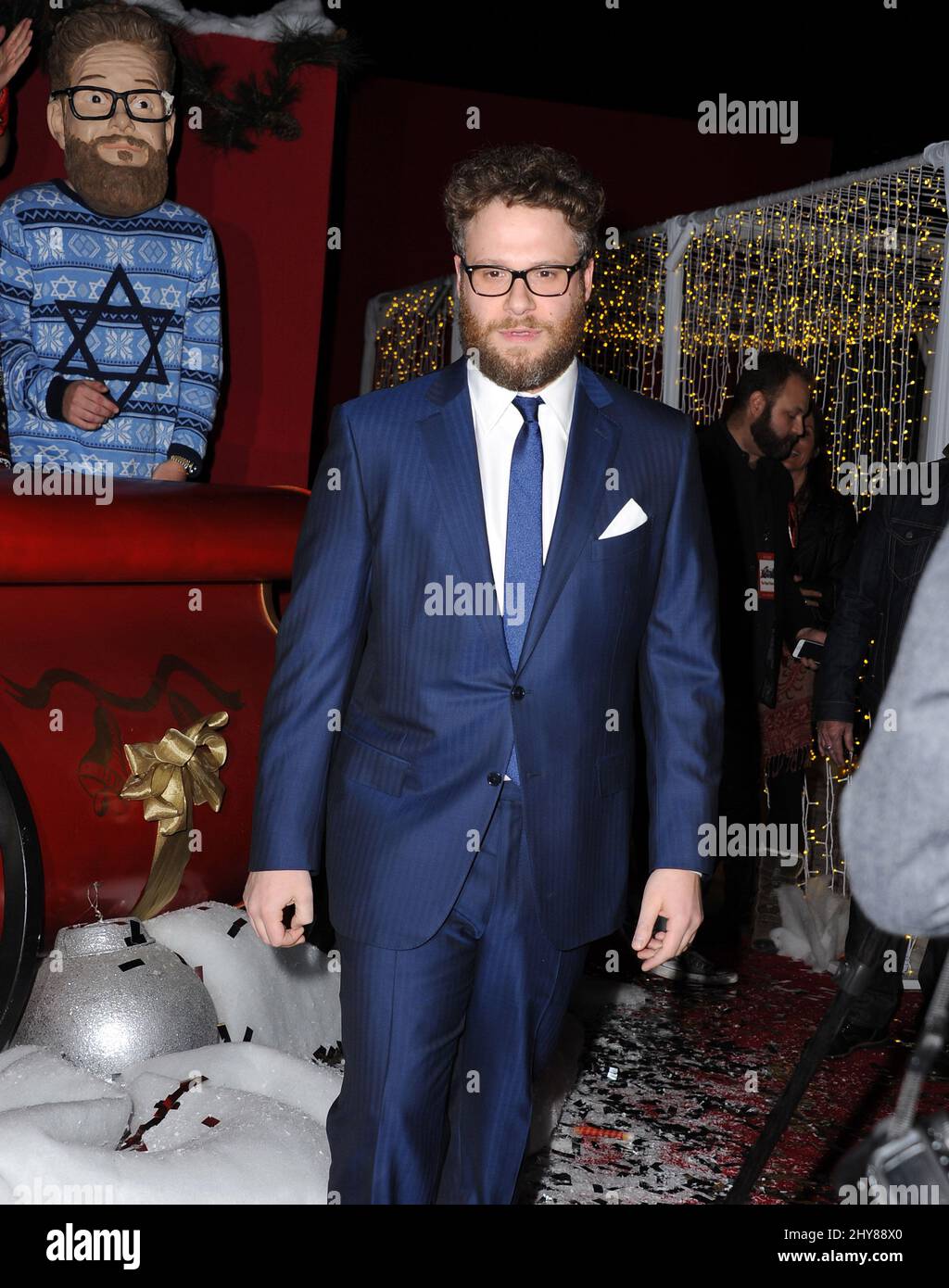 Seth Rogen attending "The Night Before" Los Angeles Premiere held at ...