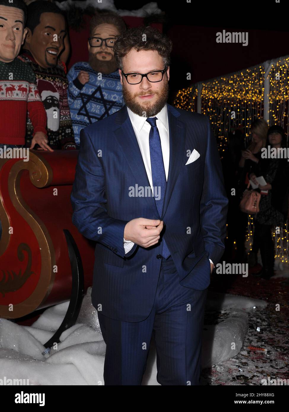Seth Rogen attending "The Night Before" Los Angeles Premiere held at ...