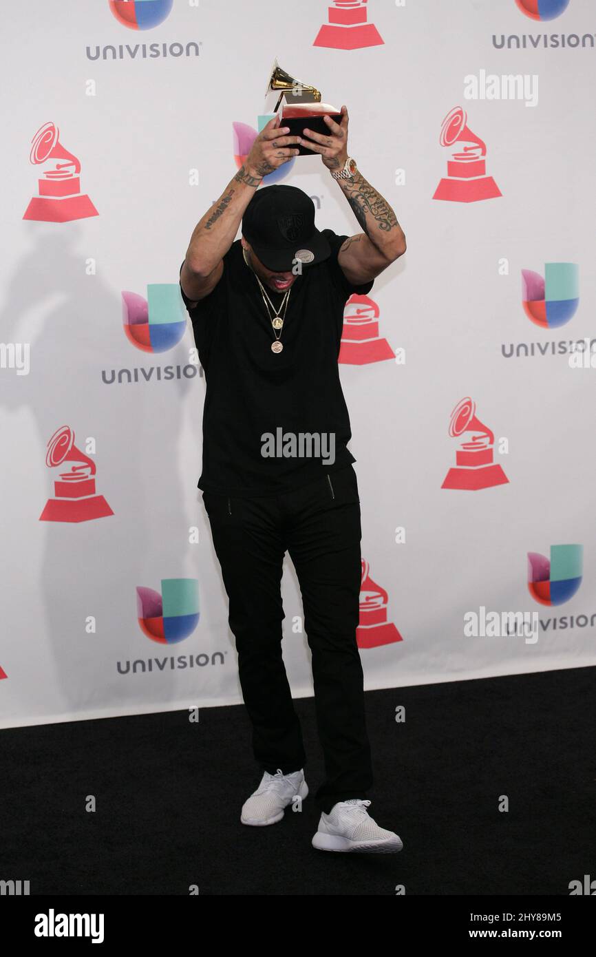 Nicky jam poses in hi-res stock photography and images - Alamy