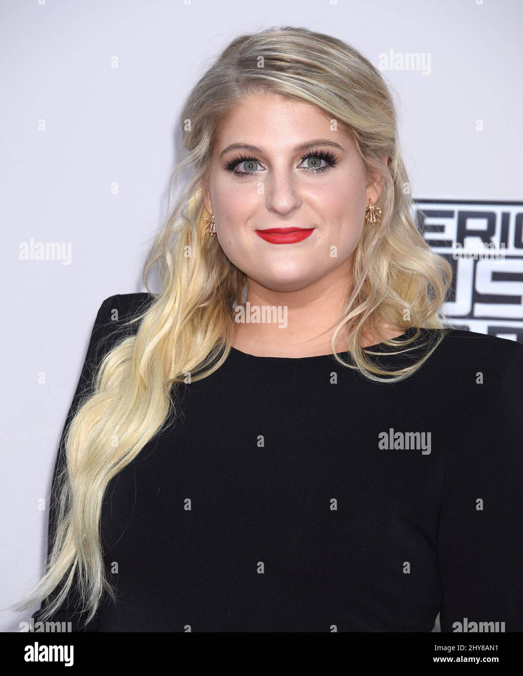 Meghan trainor 2015 american music awards hi-res stock photography and ...