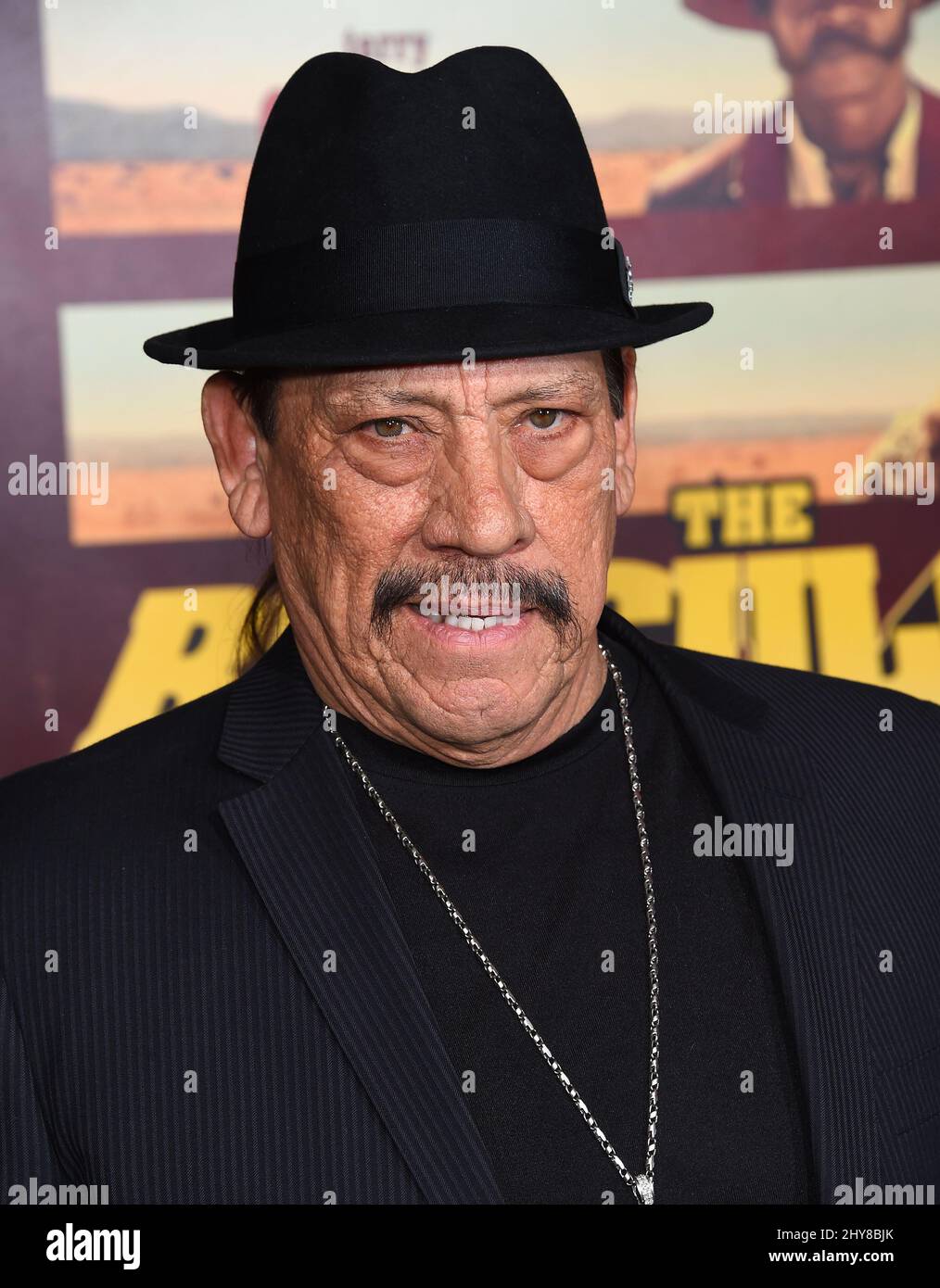 Danny Trejo attending "The Ridiculous 6" premiere held at the AMC ...