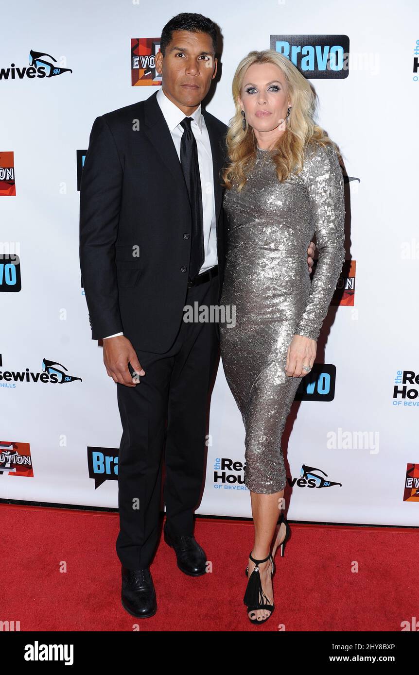 Kathryn Edwards, Donnie Edwards attending The Real Housewives Of ...