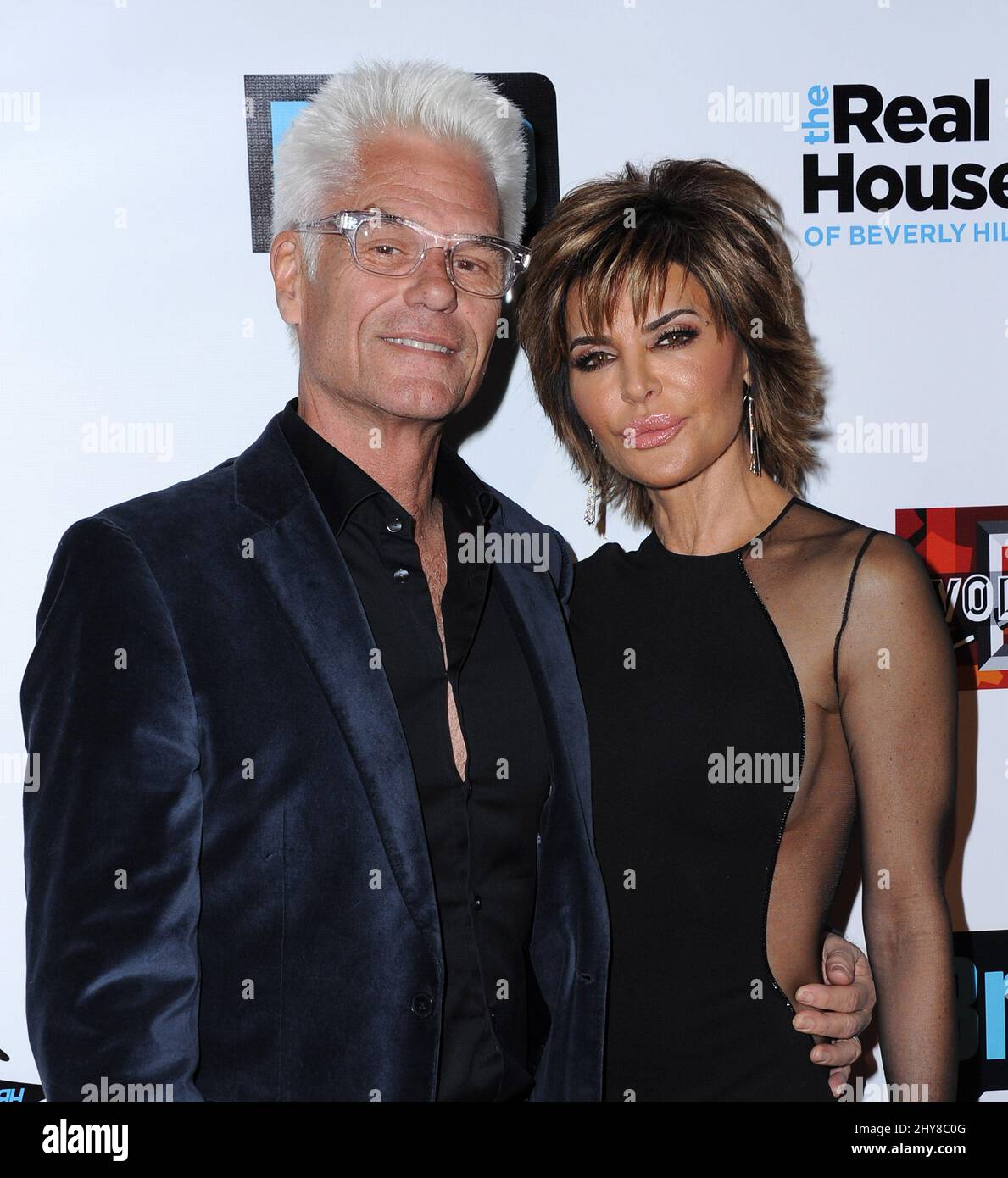 Lisa Rinna, Harry Hamlin attending The Real Housewives Of Beverly Hills ...