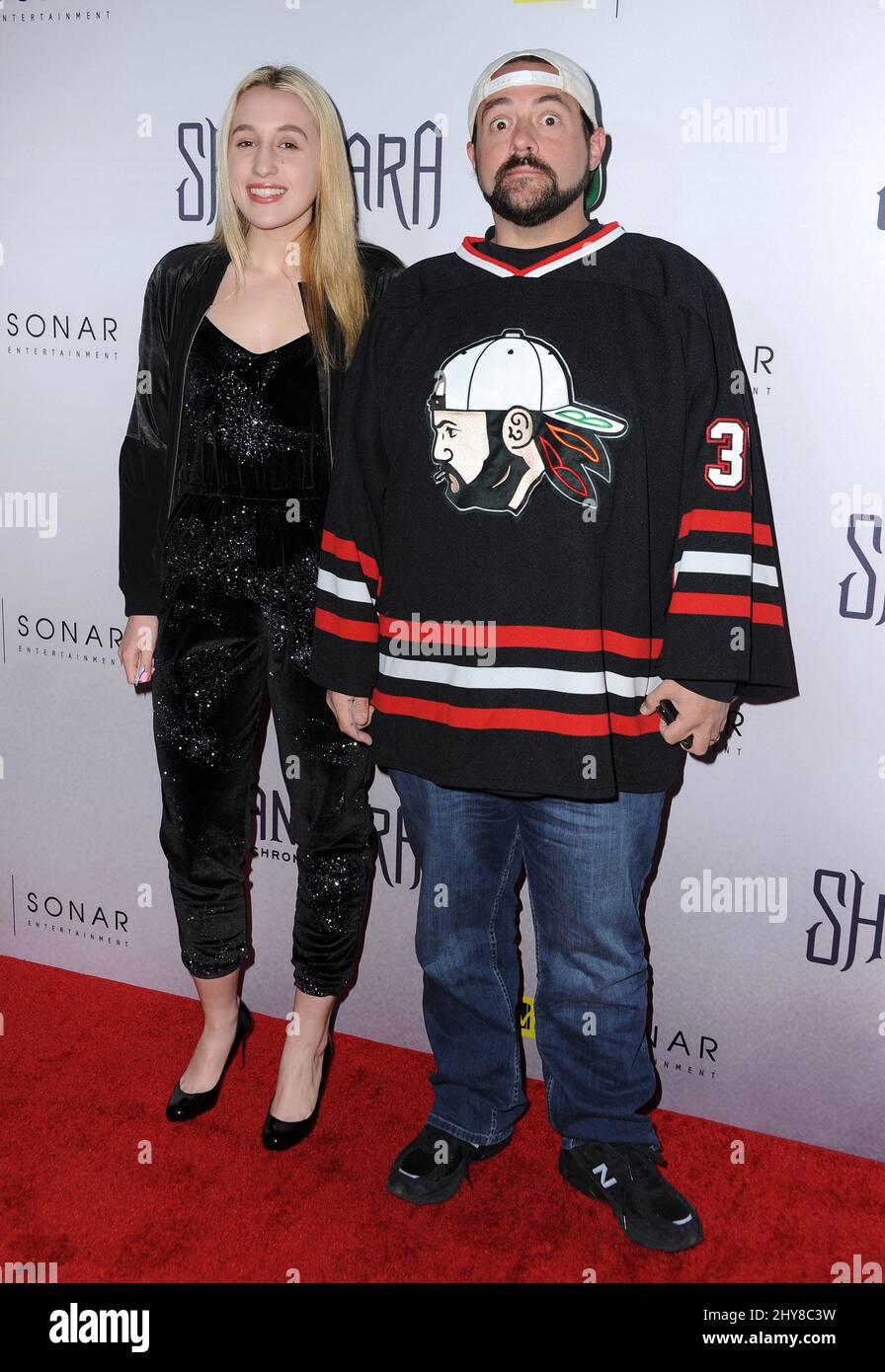 Kevin Smith, Harley Quinn Smith arriving for the The Shannara ...