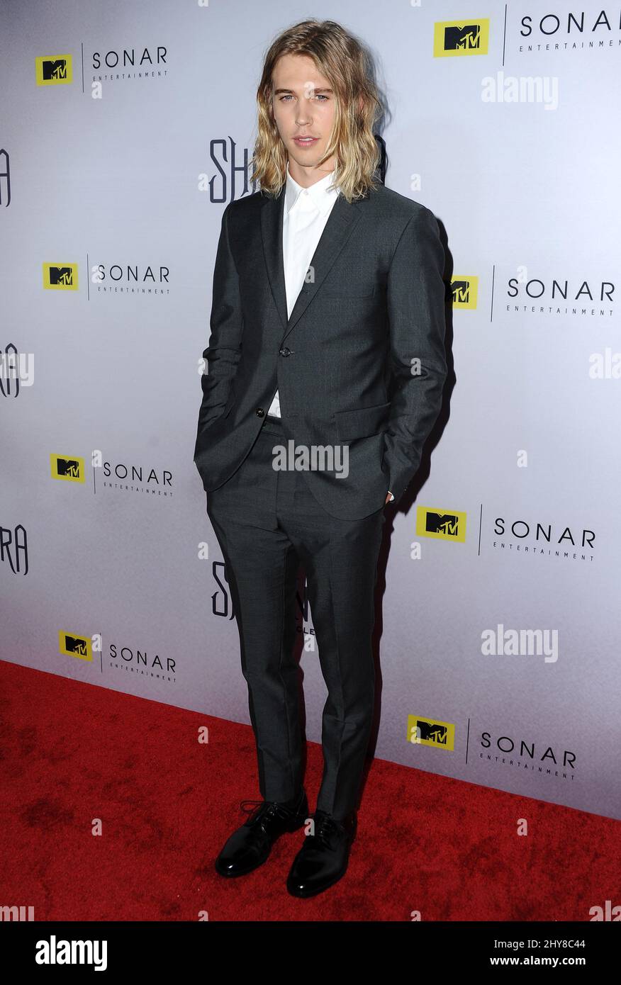 Austin Butler arriving for the The Shannara Chronicles premiere held at ...
