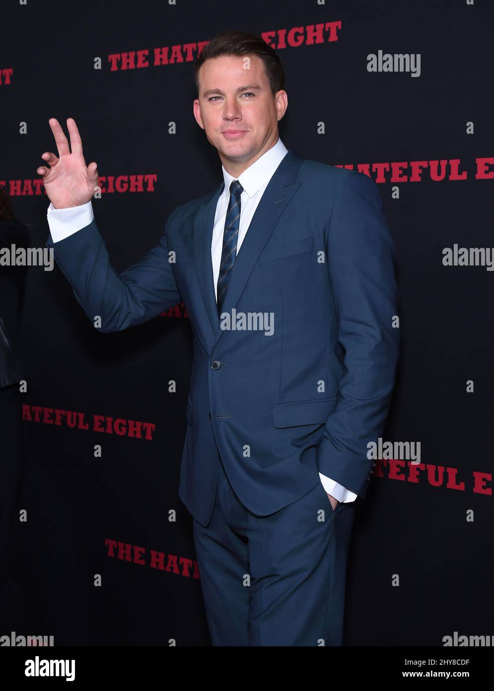 Channing tatum the hateful eight hi-res stock photography and images ...