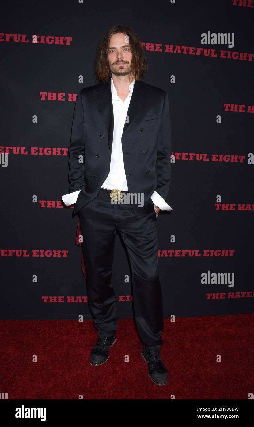 Christopher Backus attending the world premiere of The Hateful Eight ...