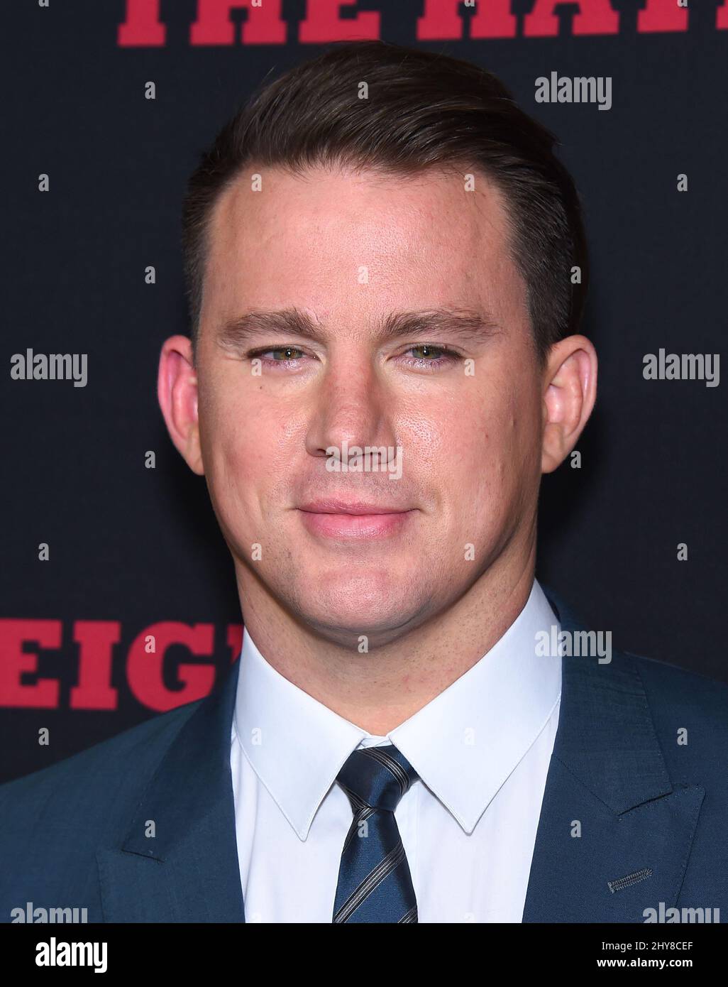 Channing Tatum attending the world premiere of The Hateful Eight, in ...