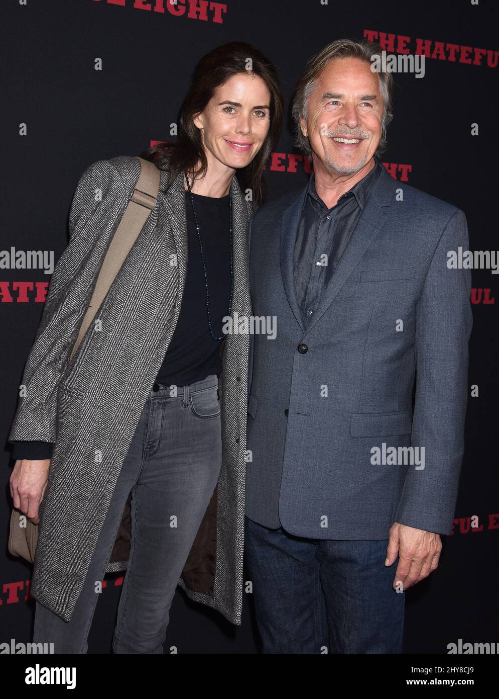 Kelley Phleger and Don Johnson attending the world premiere of The ...