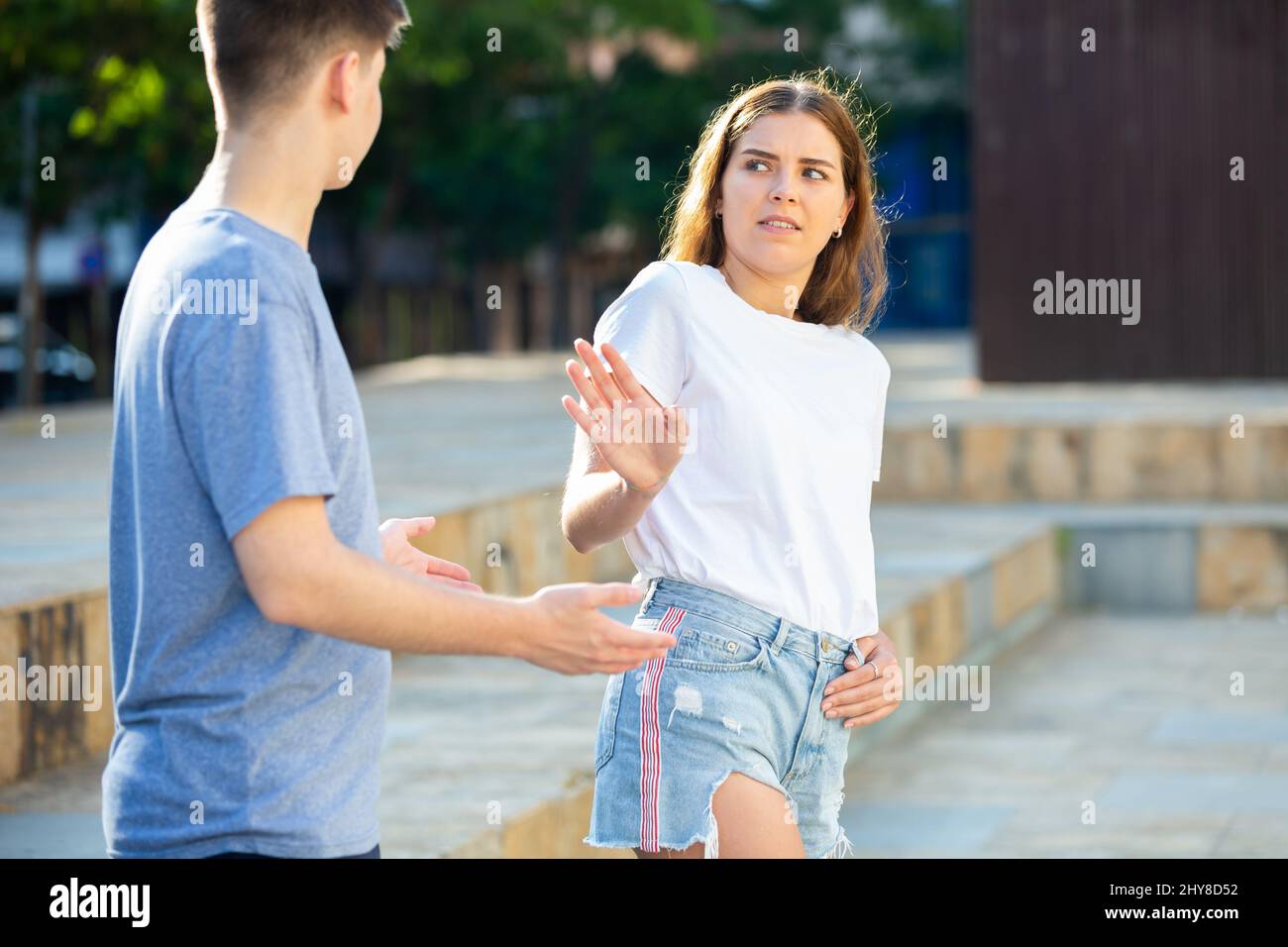 Two wrathful hi-res stock photography and images - Alamy