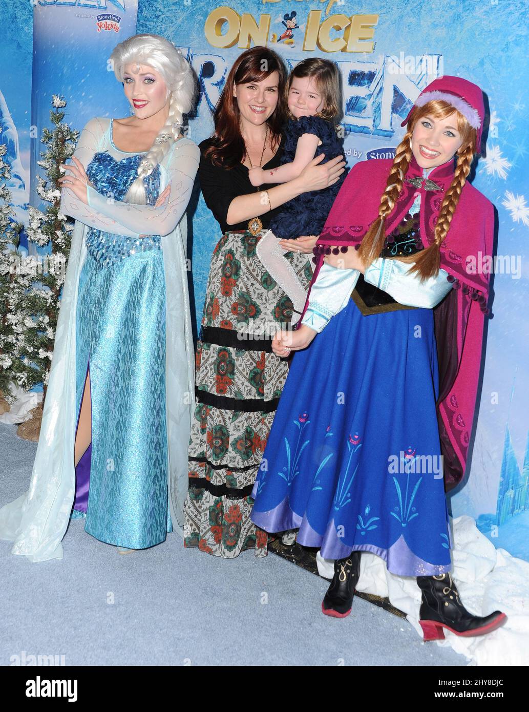 Sara Rue, Talulah attending Disney On Ice presents 'Frozen' in Los ...