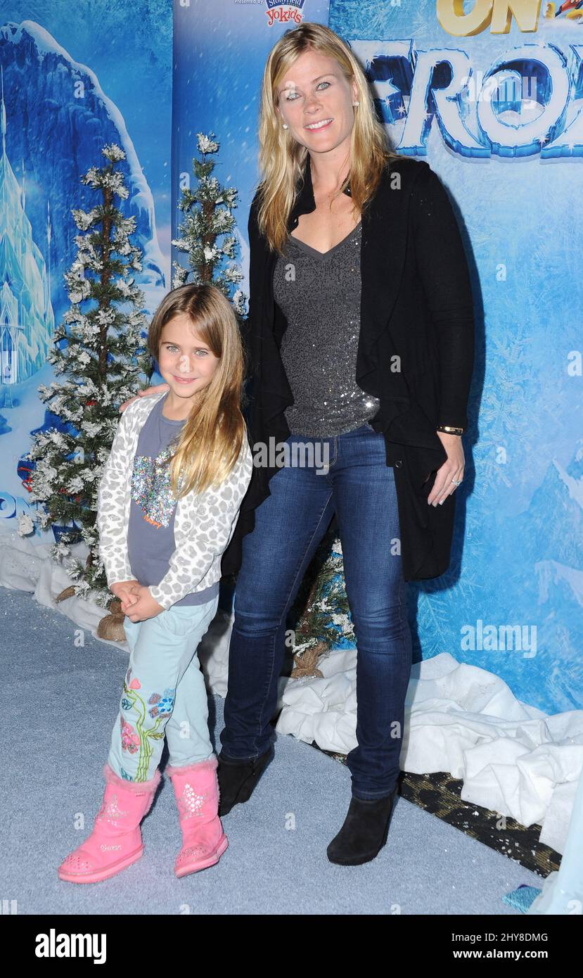 Alison Sweeney, Megan Hope attending Disney On Ice presents 'Frozen' in ...