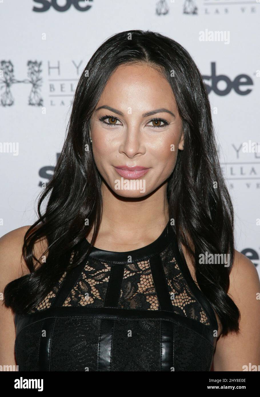 Kenda perez ufc octagon girls fight night after party hi-res stock ...