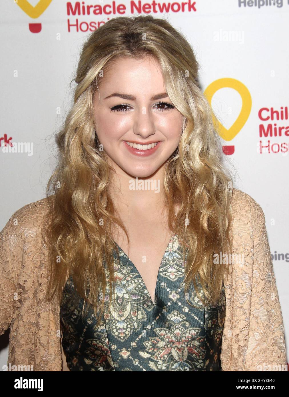 Chloe Lukasiak attending the Children's Miracle Network Hospitals ...
