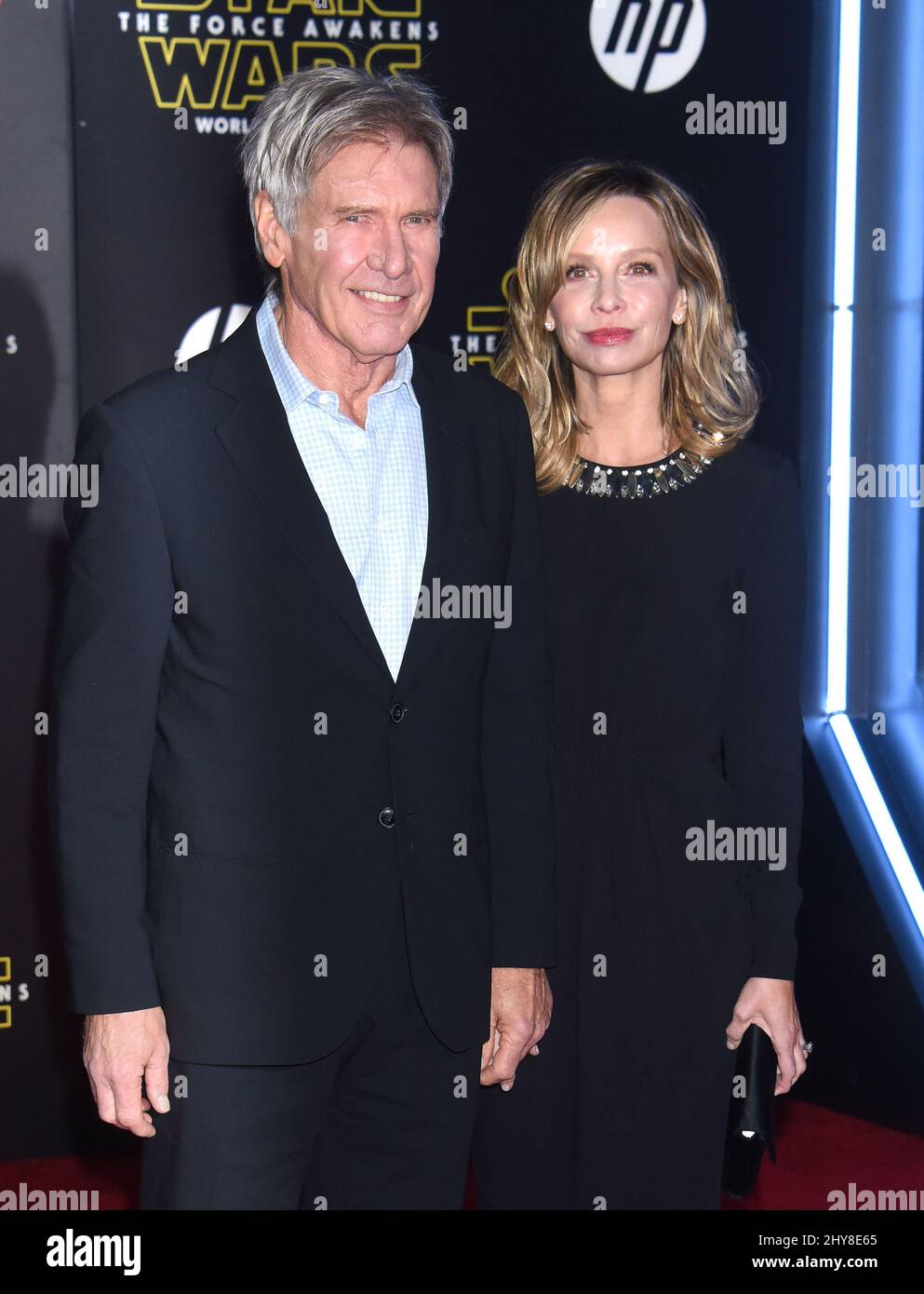 Harrison Ford and Calista Flockhart 'Star Wars: The Force Awakens ...