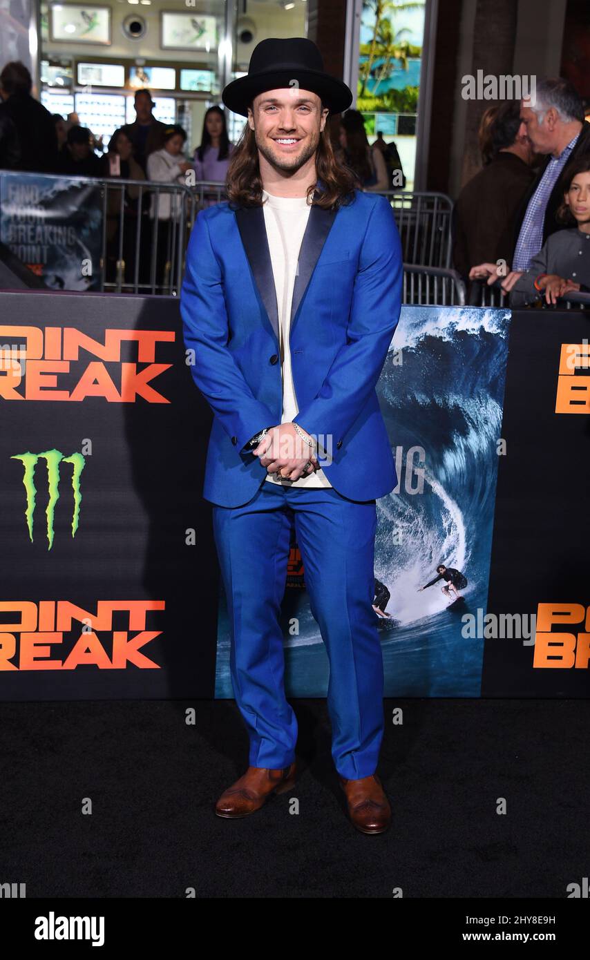Louie Vito attending the Point Break Hollywood Premiere Stock Photo - Alamy