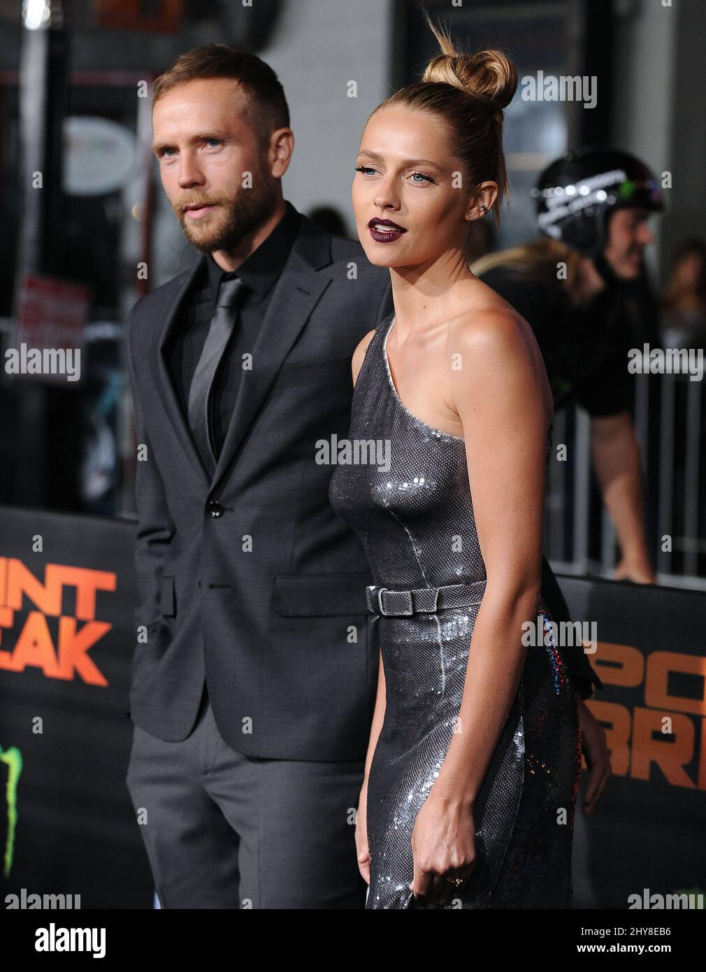 Teresa Palmer & Mark Webber attending the Point Break Hollywood ...