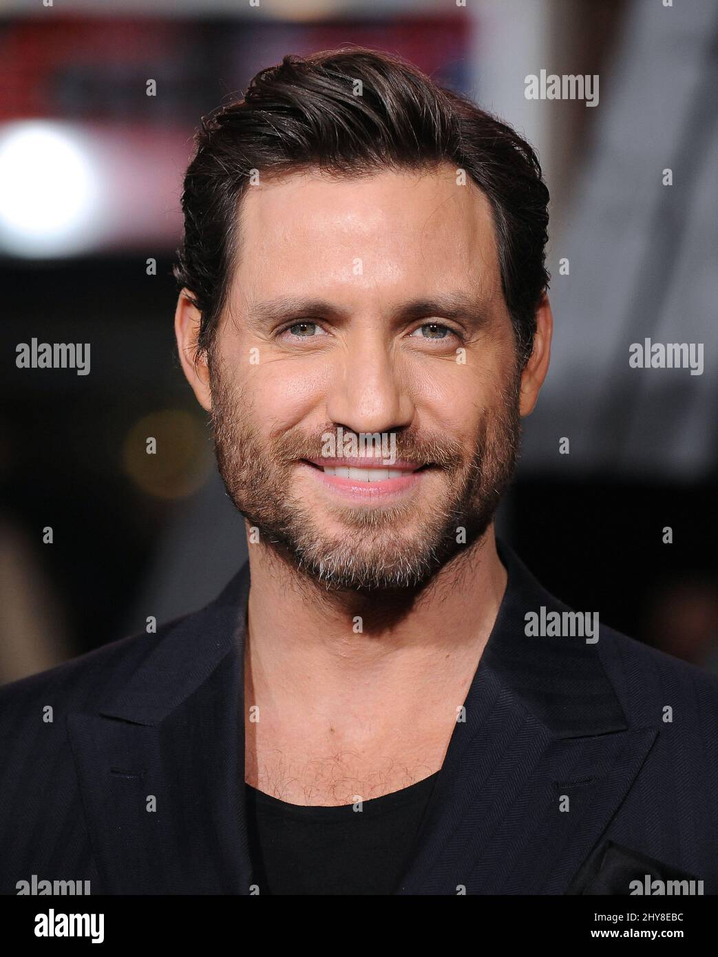 Edgar Ramirez attending the Point Break Hollywood Premiere Stock Photo ...