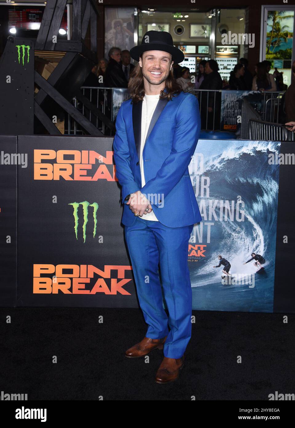 Louie Vito attending the Point Break Hollywood Premiere Stock Photo - Alamy
