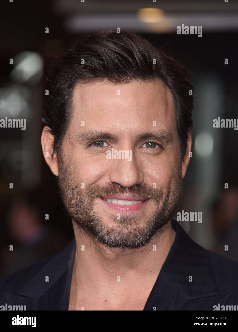 Edgar Ramirez attending the Point Break Hollywood Premiere Stock Photo ...
