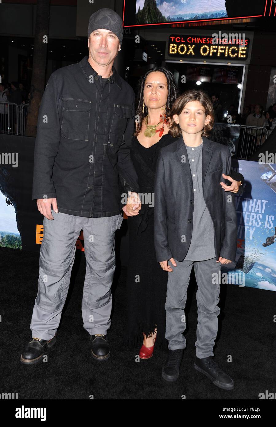 Ericson Core attending the Point Break Hollywood Premiere Stock Photo ...